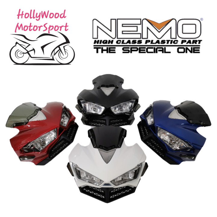 YAMAHA R25 MINI LAMPU DEPAN KHUSUS MODIFY FZ150 MT15 SUZUKI BELANG ...