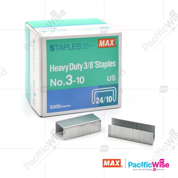 Stapler Bullet No.3-10M/Max/Peluru Pengokot/Staples (1 Box) | Shopee ...