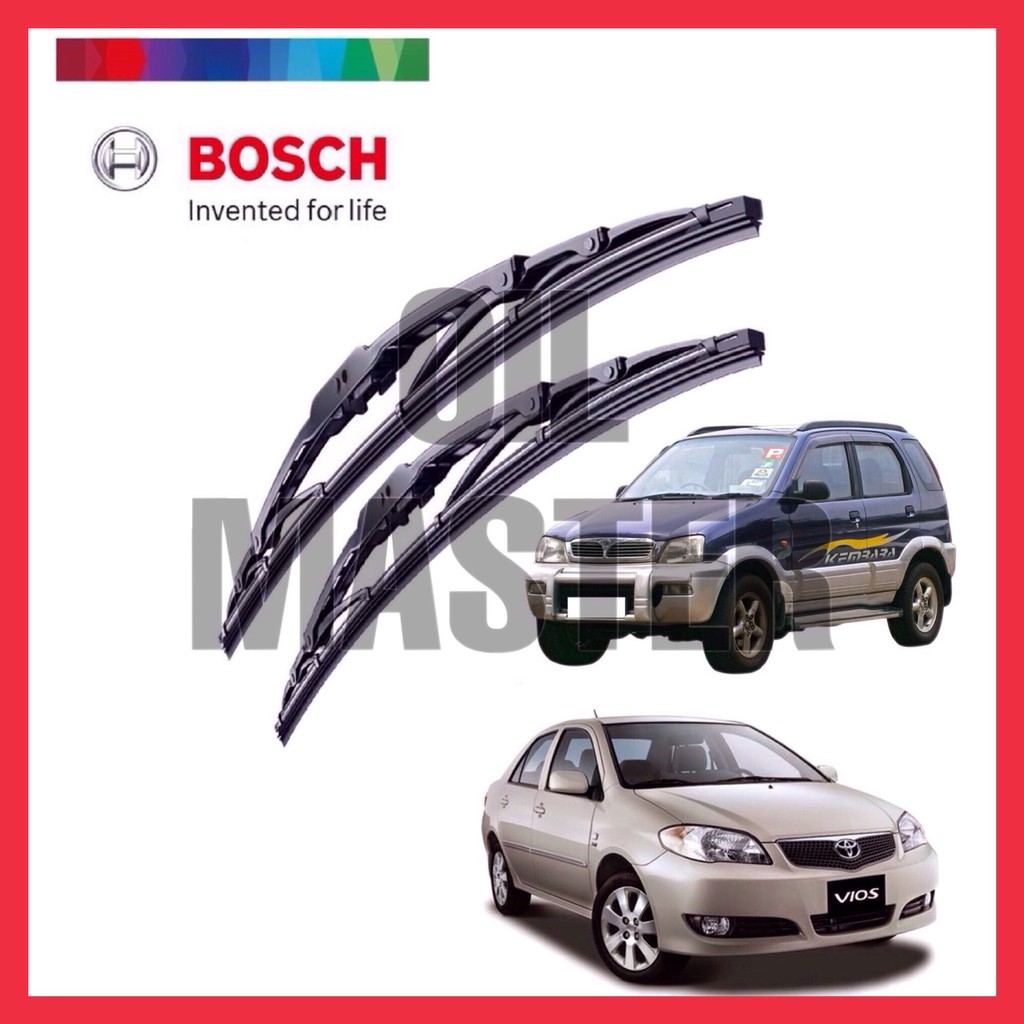 PERODUA KEMBARA TOYOTA VIOS NCP42 BOSCH WIPER BLADE BA2014 1SET ...