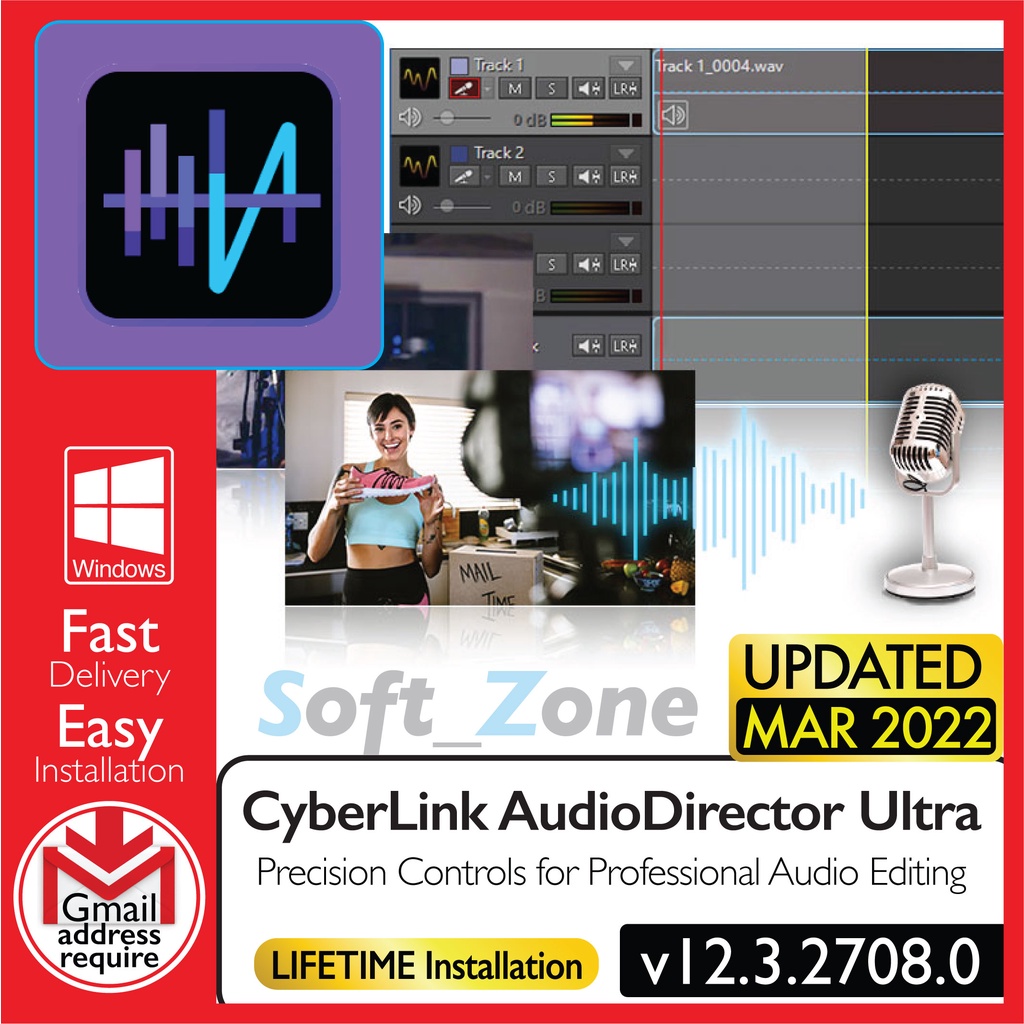 CyberLink AudioDirector Ultra 12.3 - Precision Controls for ...