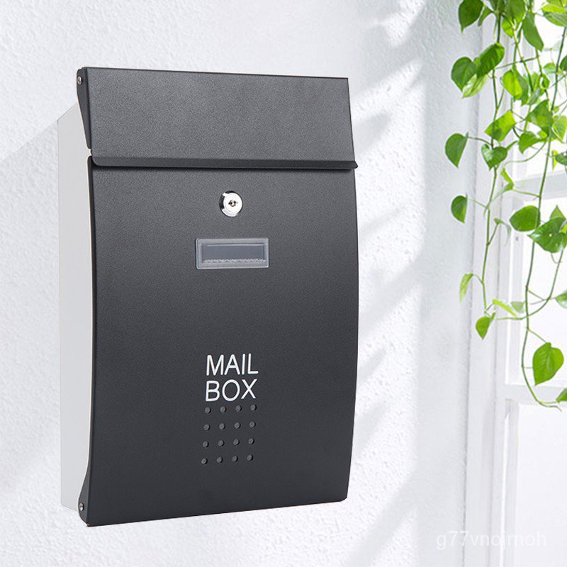 High Quality Outdoor Letter Box Mailbox Newspaper Box With Lock ...