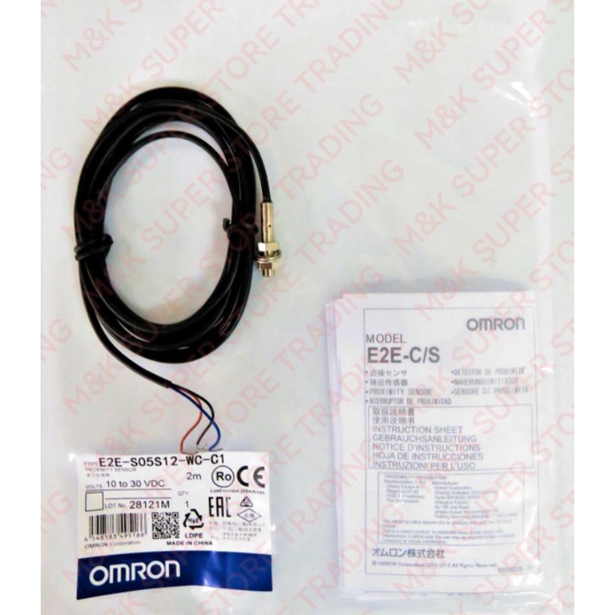 OMRON E2E-S05S12-WC-C1 INDUCTIVE PROXIMITY SENSOR Price per pc | Shopee Malaysia