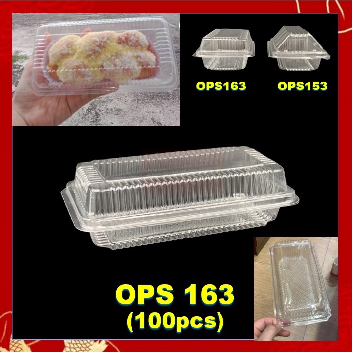 OPS163 - BENXON Plastic LONG Tray with Lock [ 100pcs± ] Bakery ...