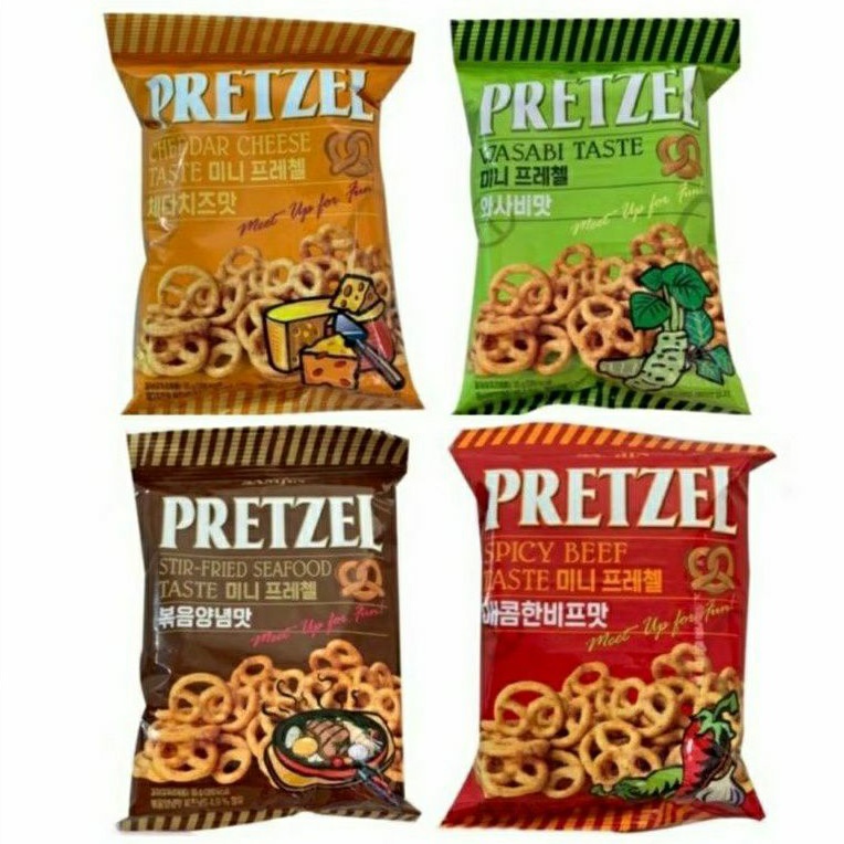 Korean Samjin Pretzel Snack 85g | Shopee Malaysia