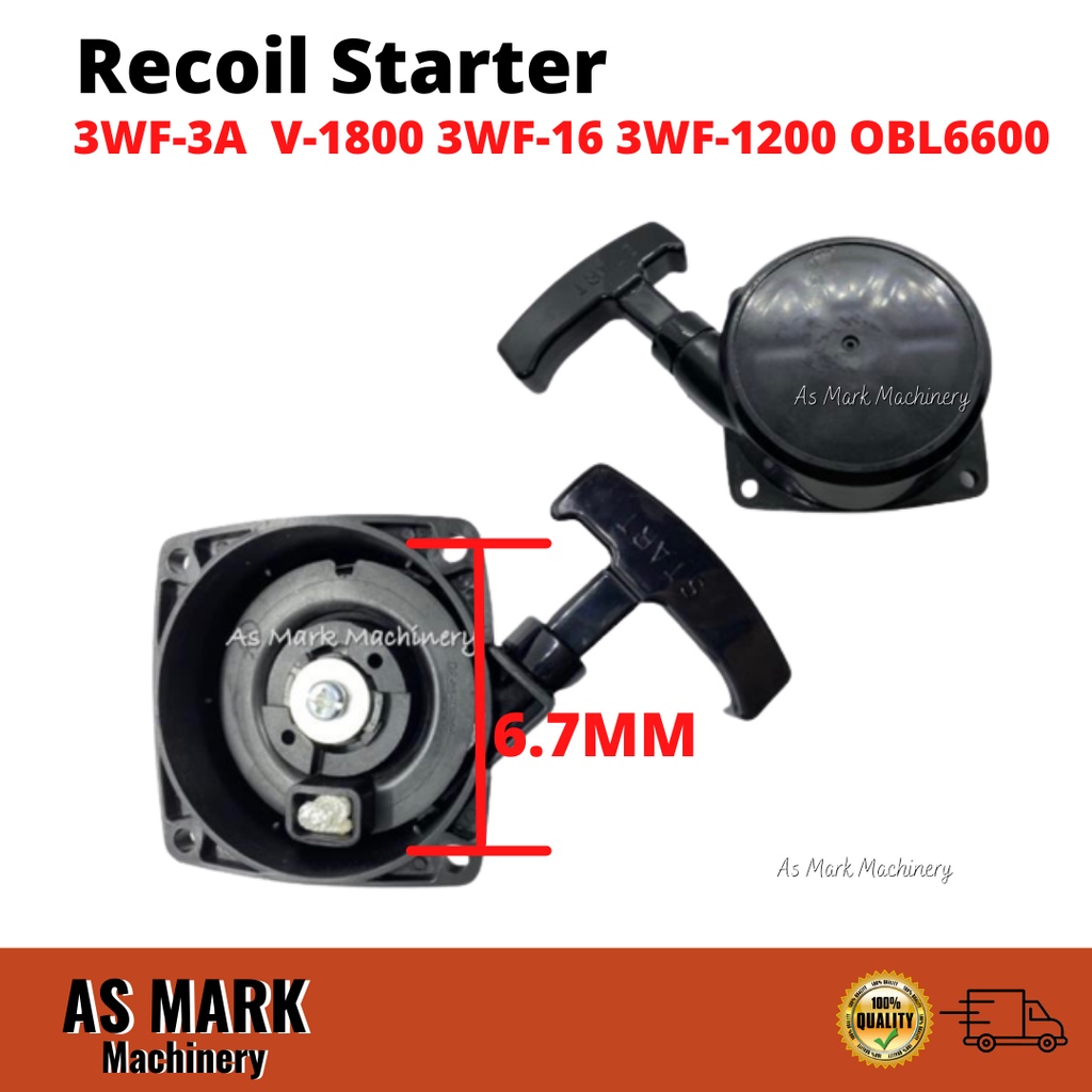 Recoil Starter 3WF-3A Victa V-1800 3WF-16 3WF-1200 OBL6600 EB650 Mist Duster Mist Blower ...