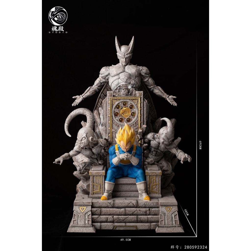 [GKRESIN] [PO] HD Studio - 1/4th Scale Throne Vegeta | Shopee Malaysia