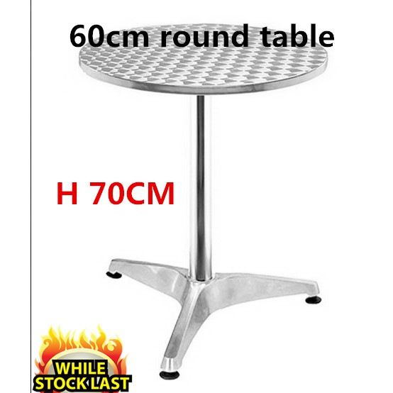 🇲🇾 🔥Ready Stock🔥 Aluminum Round Pantry Table Restaurent Office Dining ...