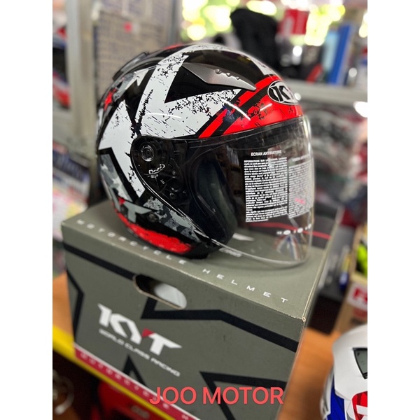 KYT Hellcat Open Face Helmet (Single Visor) | Shopee Malaysia