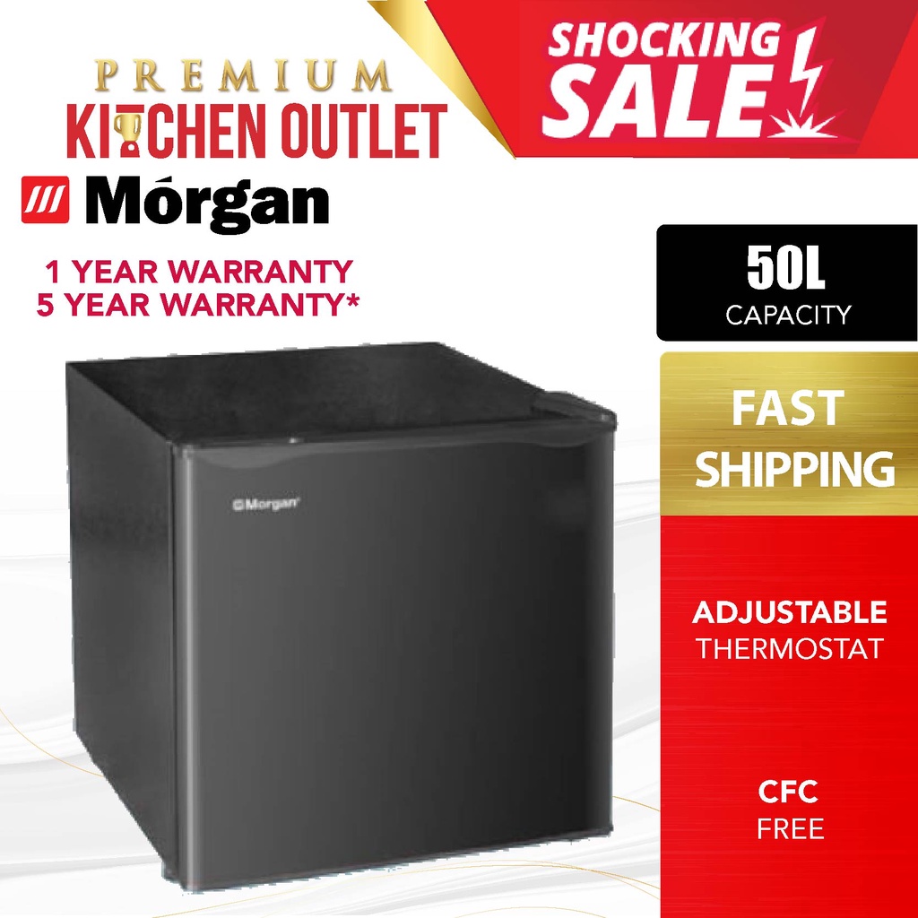 Morgan 50L Refrigerant Mini Bar | MMB-NC63(BK) | Sharp 60L R-600a ...