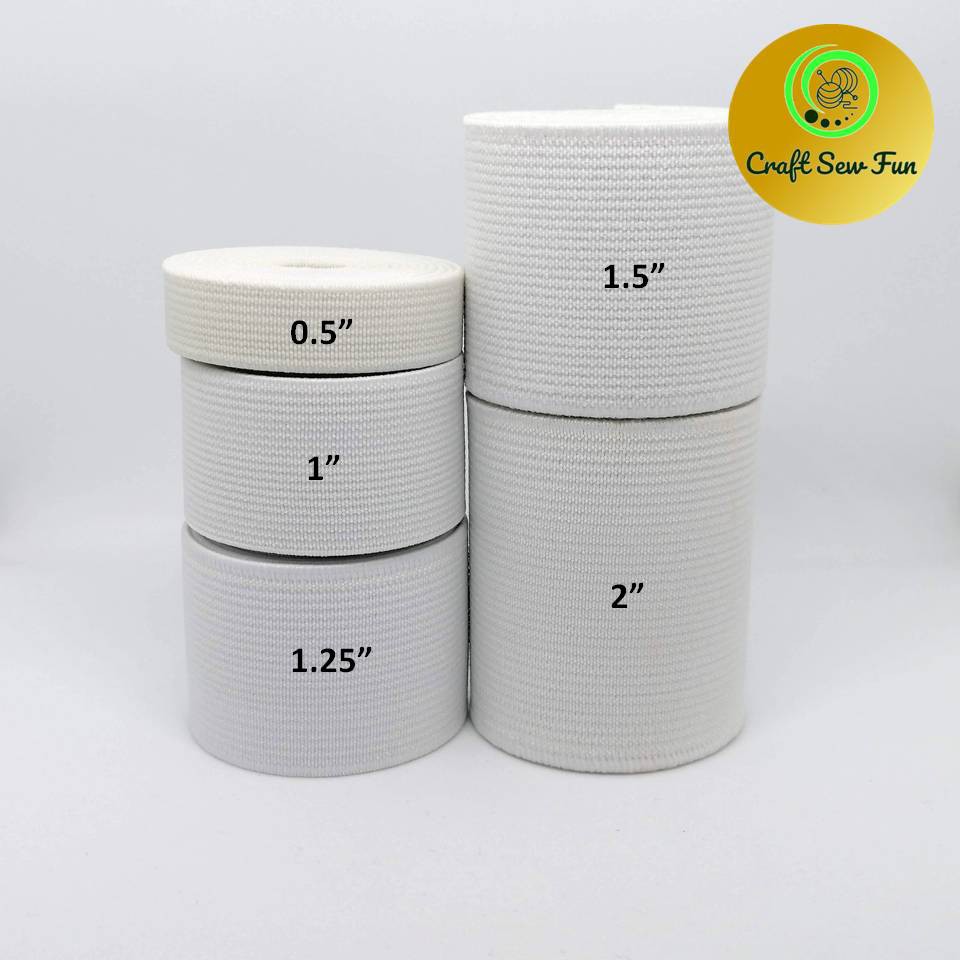 High Quality Elastic Band/ Getah Kain Berkualiti/ 优质松紧带 | Shopee Malaysia