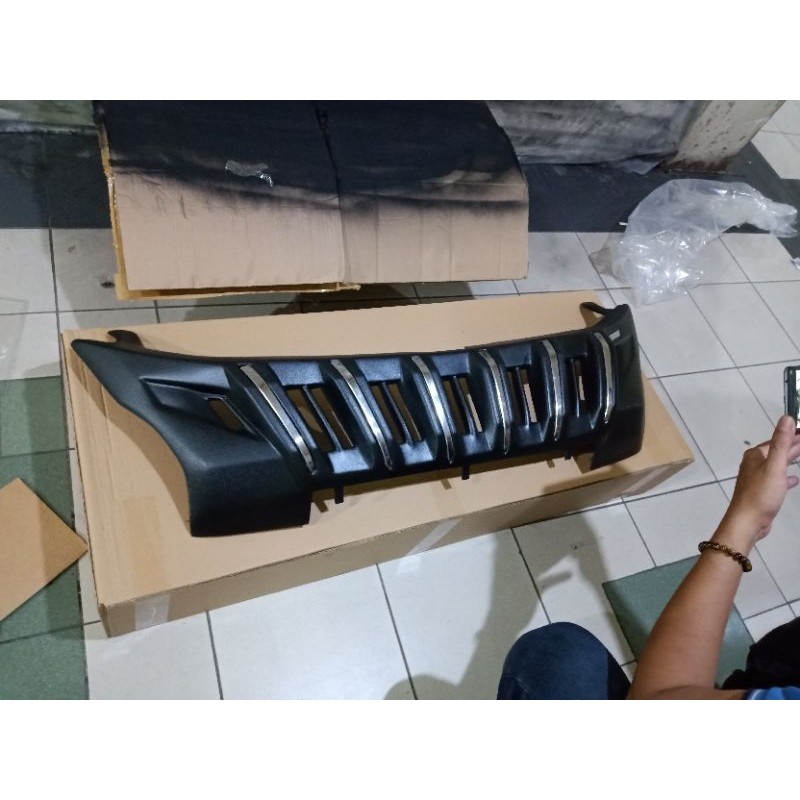Mitsubishi xpander cross 2020 grill black matte | Shopee Malaysia
