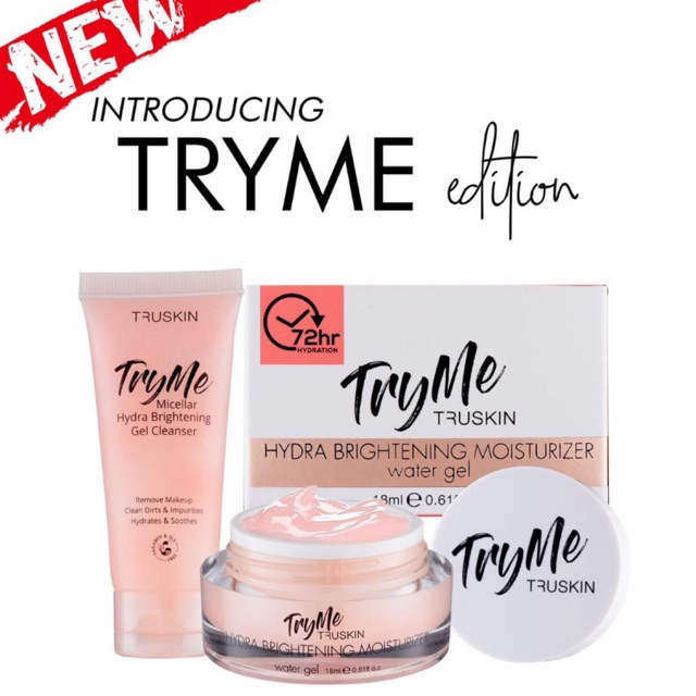 TRYME TRUSKIN SET 💯 ORIGINAL | Shopee Malaysia