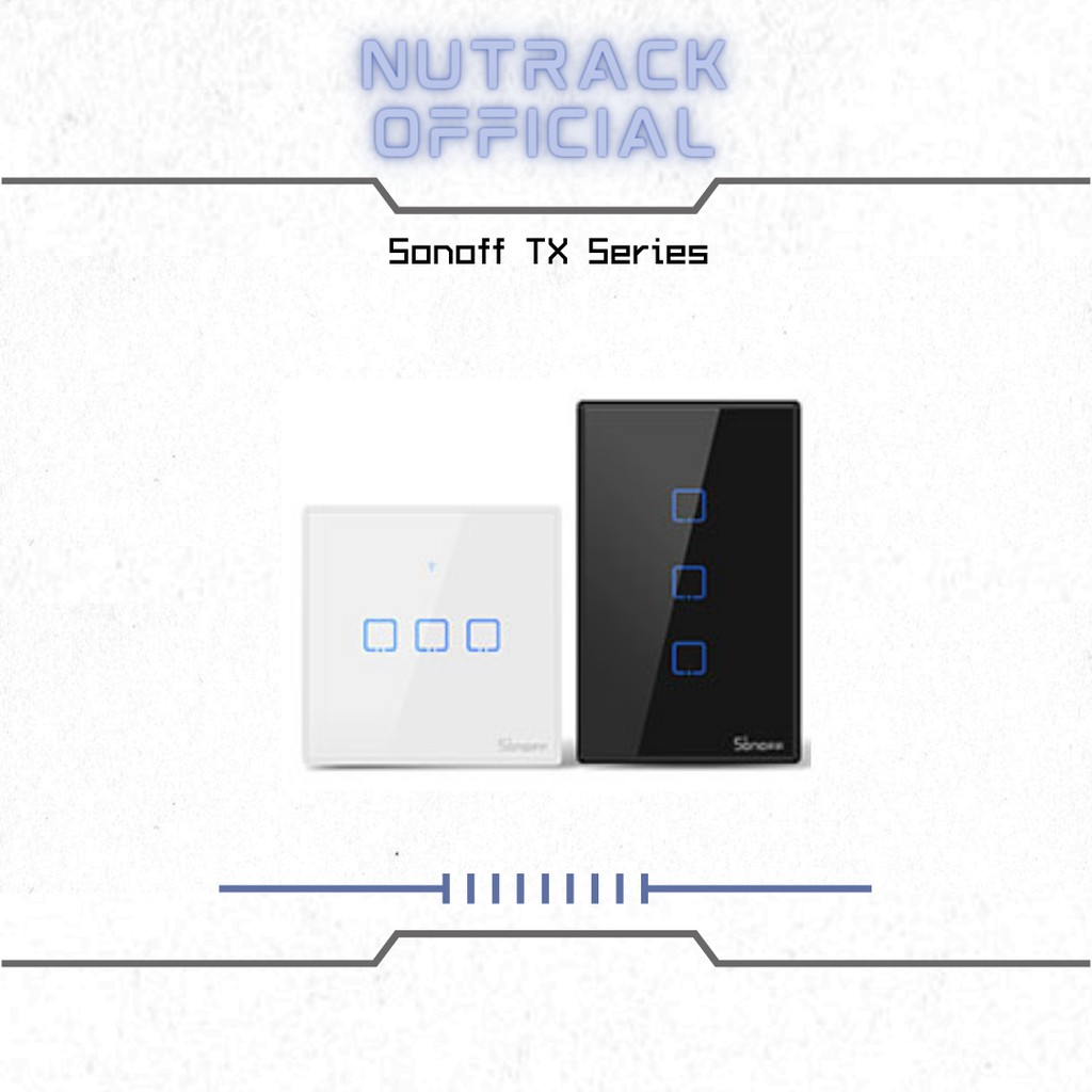 [Ship from KL] Sonoff T1 T2 T3 Series Wi-Fi Smart Wall Touch Switches ...