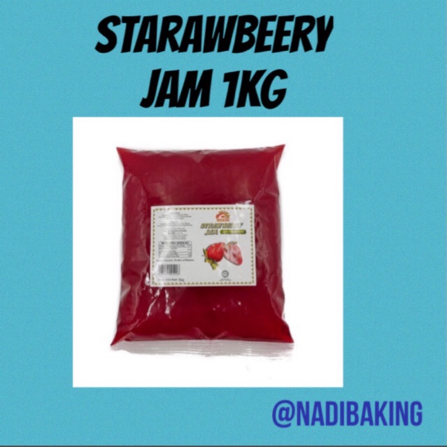 Strawberry Jam ( 1kg ) | Shopee Malaysia