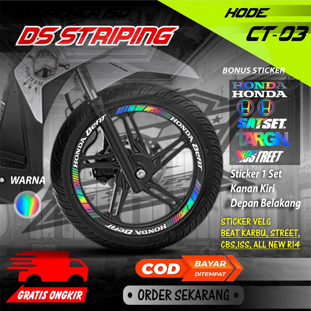 Ct-03 Sticker Cutting Sticker Sticker Sticker Racing Lis List Variation ...