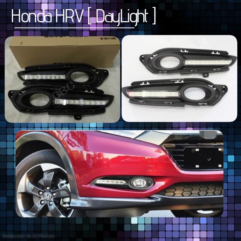 HONDA HRV 2015 LED DAYLIGHT | Shopee Malaysia