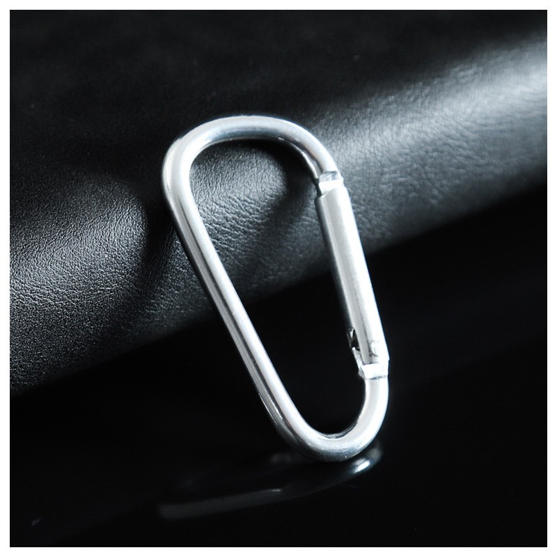 Aluminium Lock Carabiner Hook Snap Clip D-Ring D Hook | Shopee Malaysia