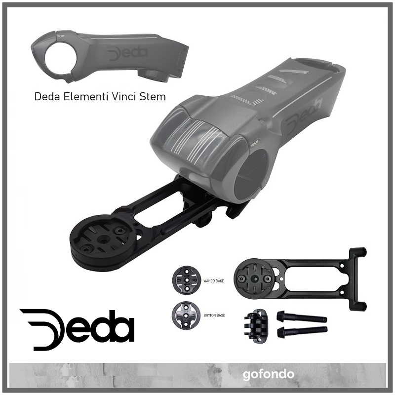 GAMIN WAHOO BRYTON Computer Mount For Deda Elementi Vinci Stem | Shopee ...