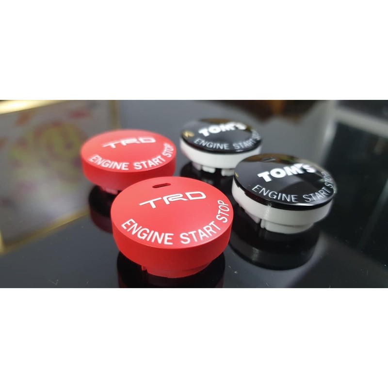 Push Start button cover TRD / TOMs toyota | Shopee Malaysia