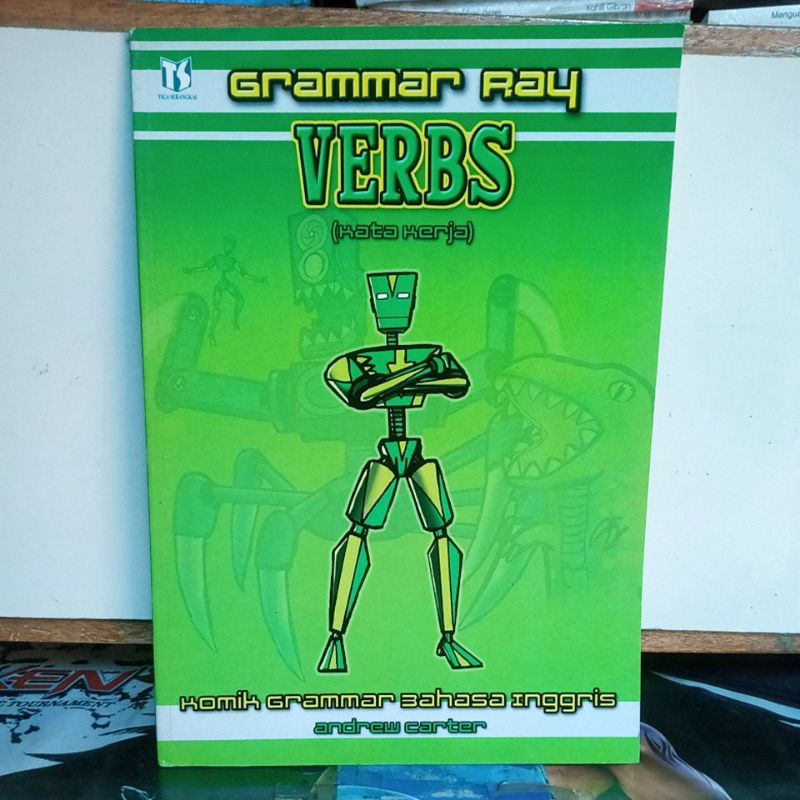 Grammar Ray Comic Book - VERBS ( VERBS) English Grammar Comics | Shopee ...