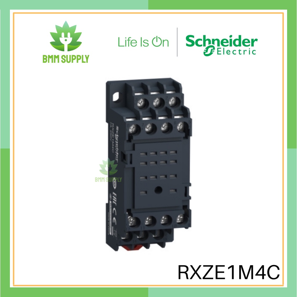SCHNEIDER 14PIN #RXM4LB2BD RXM4LB2P7 RXM4LB2B7 RXZE1M4C RELAY AND SOCKET | Shopee Malaysia