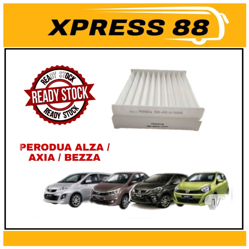PERODUA ALZA / AXIA / BEZZA AIRCOND FILTER | Shopee Malaysia