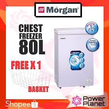 MORGAN 80L TOP LOAD FREEZER(MCF-0958L ) | Shopee Malaysia