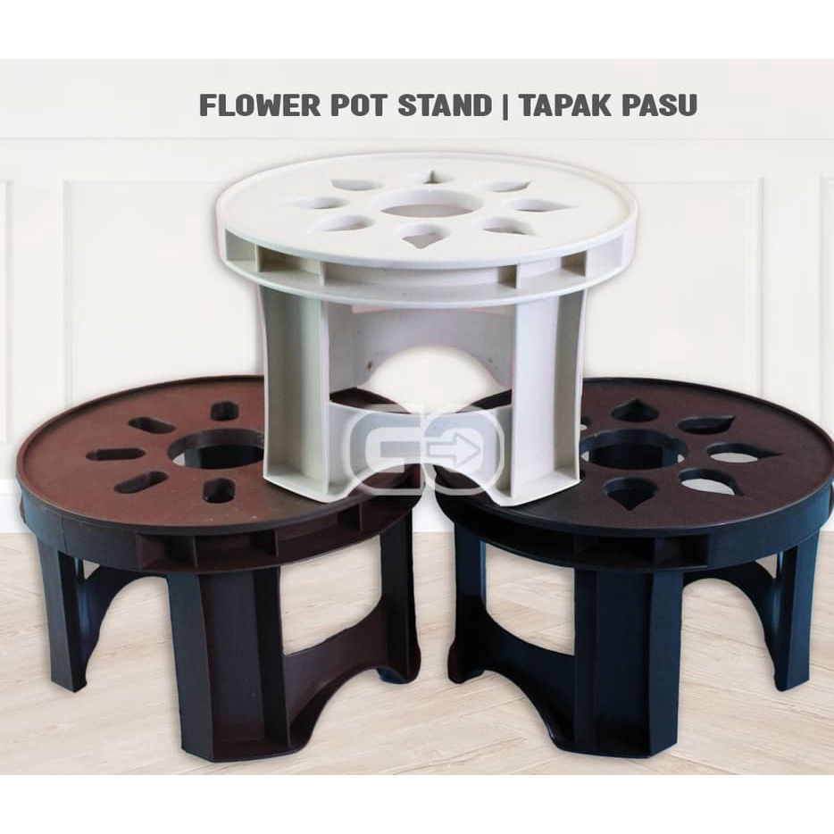 [READY STOCK]1PCS High Quality Flower Pot Stand / Alas Kaki Pasu Bunga ...