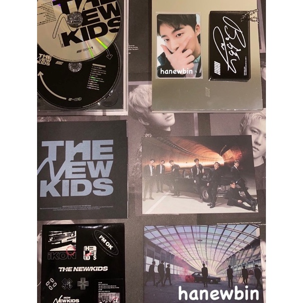 [Blessing] New Kids Repackage Icon Album (pc hanbin keyring bobby ...