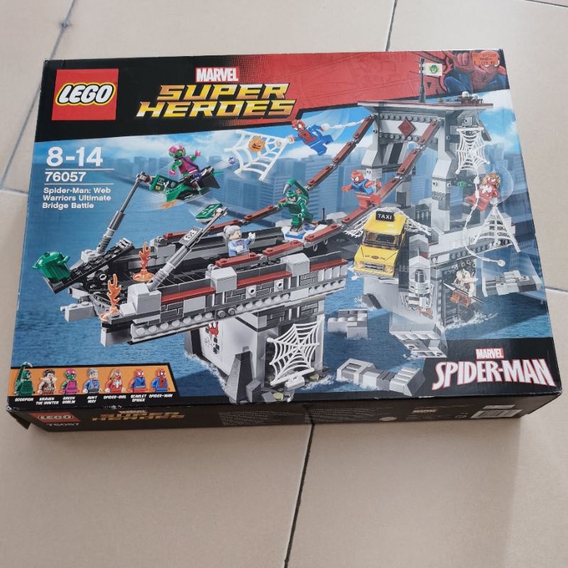 LEGO 76057 Spiderman Web warriors ultimate bridge battle | Shopee Malaysia