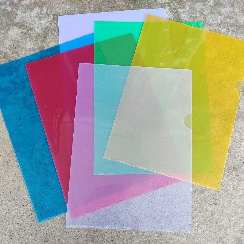 Colourful A4 L Shape Folder / Document Holder | Shopee Malaysia