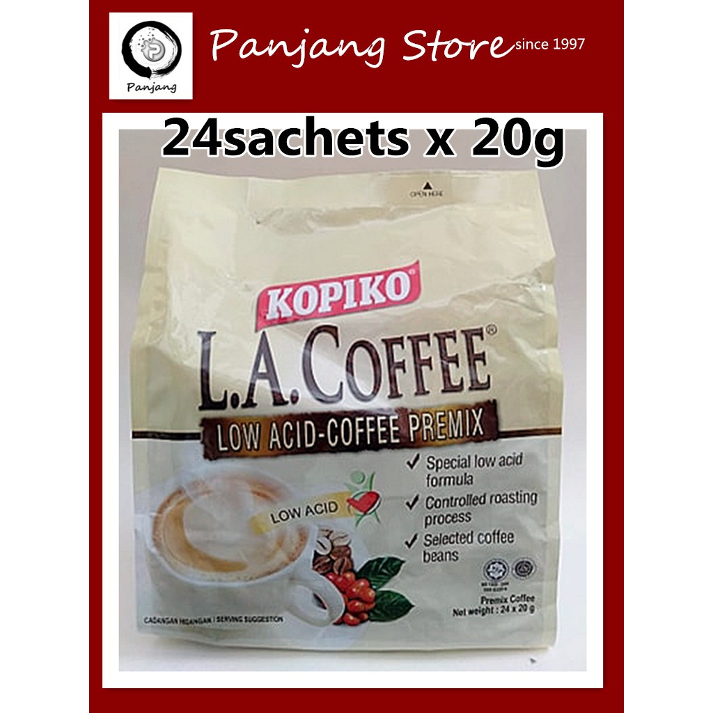 KOPIKO LA COFFEE LOW ACID COFFEE PREMIX (24x20g) | Shopee Malaysia