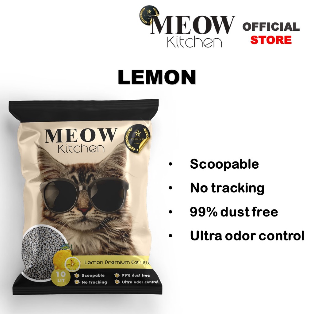 Meow Kitchen Bentonite Cat Litter (10L) | Shopee Malaysia