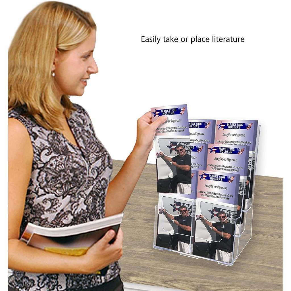 Document Brochure Literature Holder PAMPLET 5 Tier (K455)/ 3 Tier (K453 ...