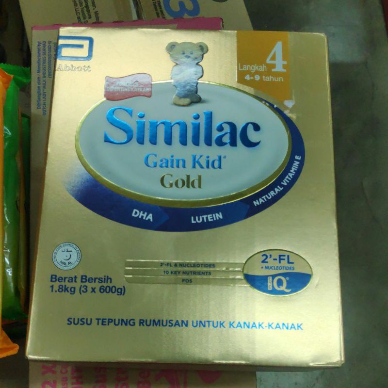 similac gain kids step 4 1.8kg | Shopee Malaysia