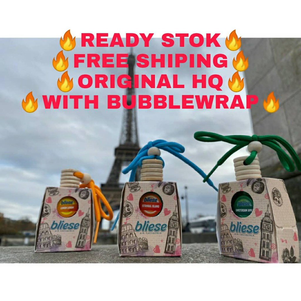 💯 ORIGINAL BLIESE CAR PERFUME | Shopee Malaysia