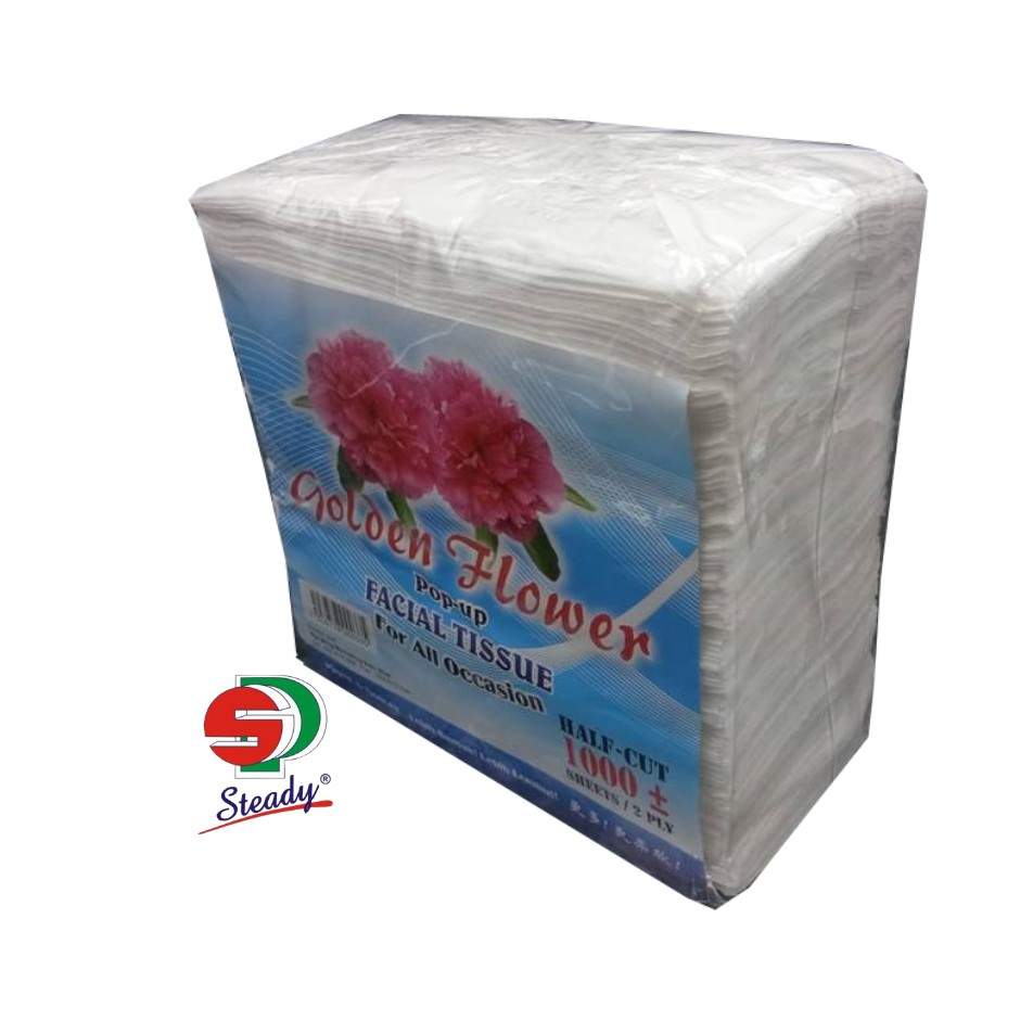 Tissue Kynex Half -Cut (1000+- Sheets / 2PLY) | Shopee Malaysia