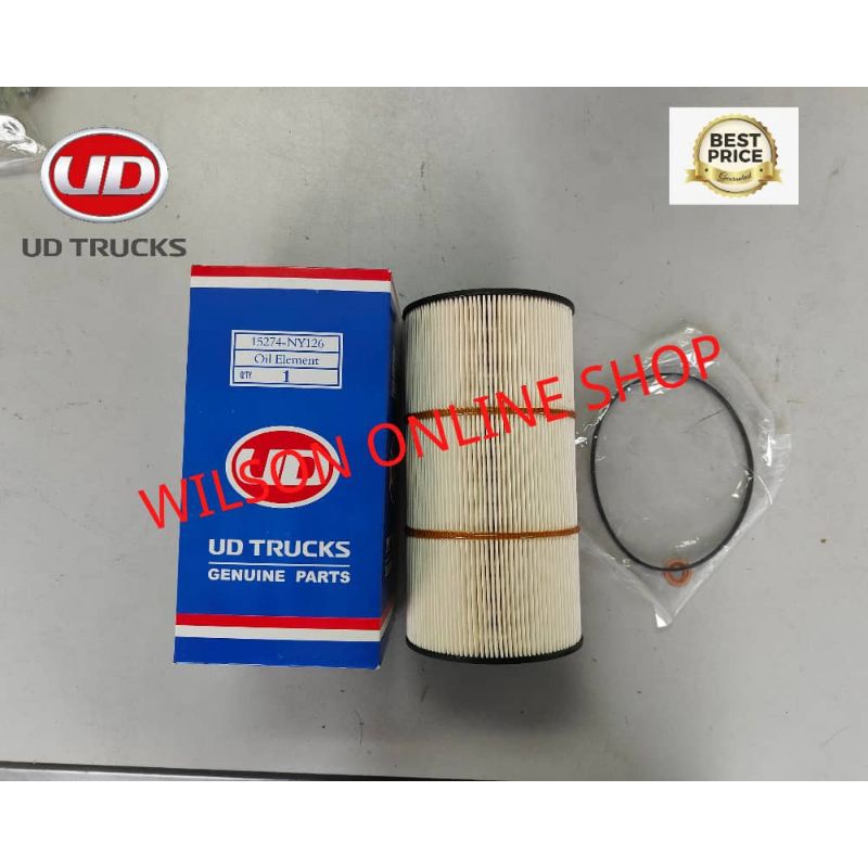 UD Original Nissan UD Truck 272 Minyak/Oil filter 15274-NY126 | Shopee ...