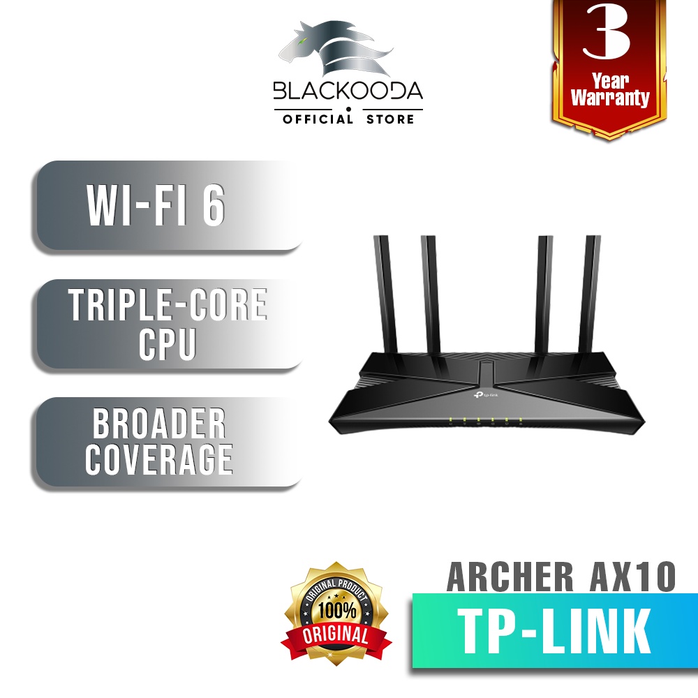 TP-Link Onemesh Archer AX10 - AX1500 Triple-Core CPU Powered WiFi 6 ...