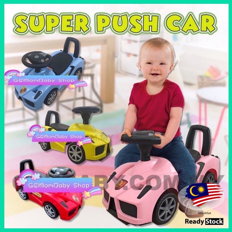 Kids Ride On WALKER SUPER PUSH CAR Car Push Walker With Music and ...