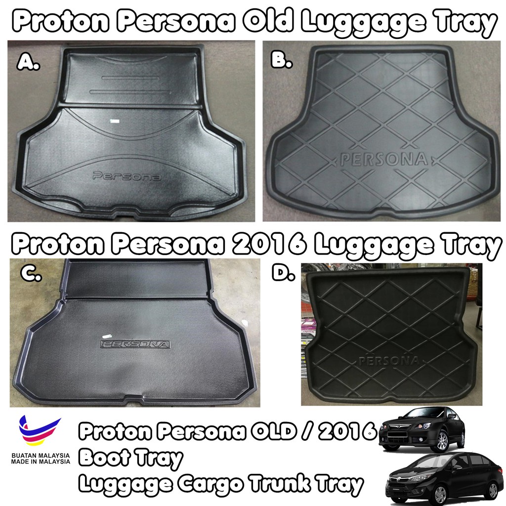 Proton Persona Boot Tray / Luggage Tray / Cargo Tray | Shopee Malaysia