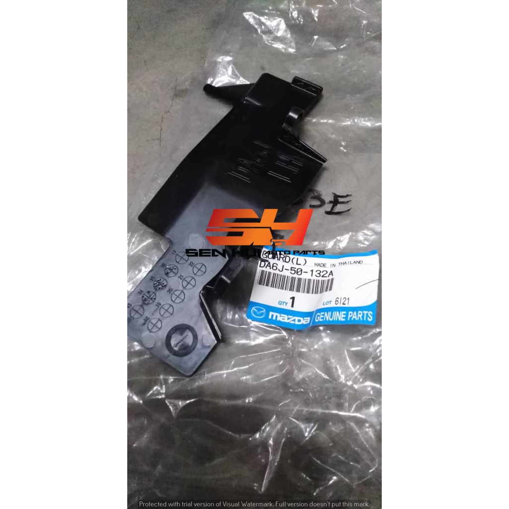 Mazda 2 Skyactive Front Radiator Grille Bracket Inner Left LH ...