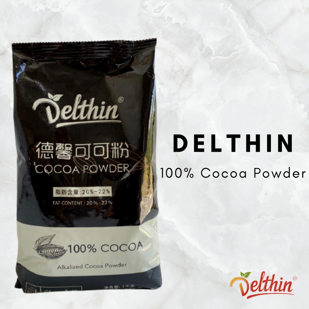 Cocoa Powder 100% Serbuk Koko 1kg (Delthin) | Shopee Malaysia