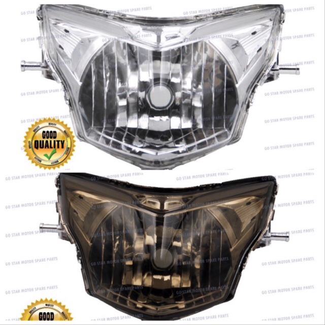YAMAHA LC135 135LC LC 135 V2 V3 HEAD LAMP LAMPU DEPAN HEAD LAMP UNIT ( CLEAR / SMOKE ) | Shopee ...