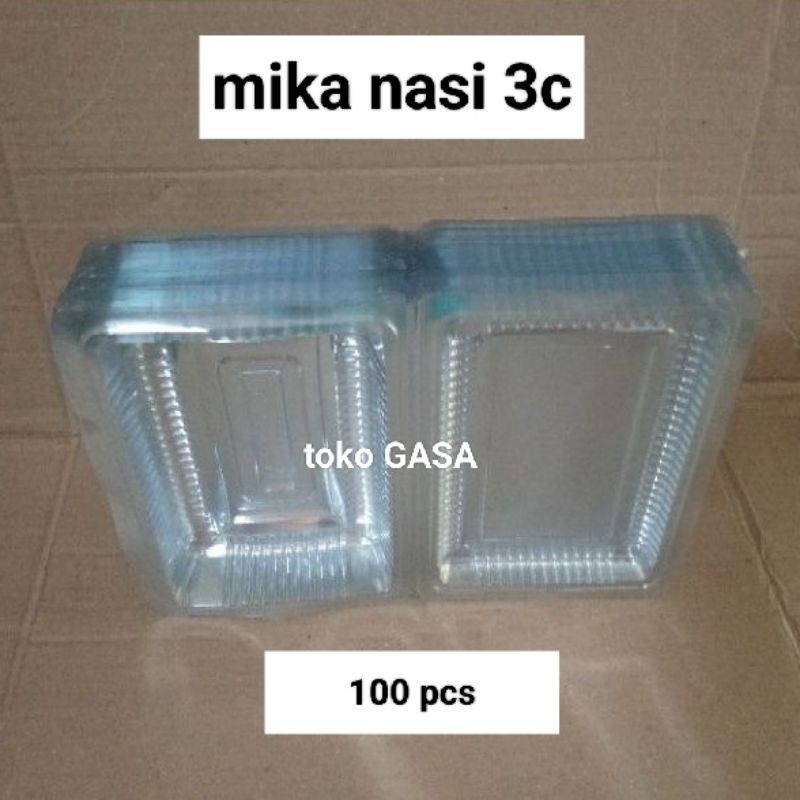 Premium THICK AG B-3C PLASTIC MIKA (100 pcs) / Snack mica contains 3 ...