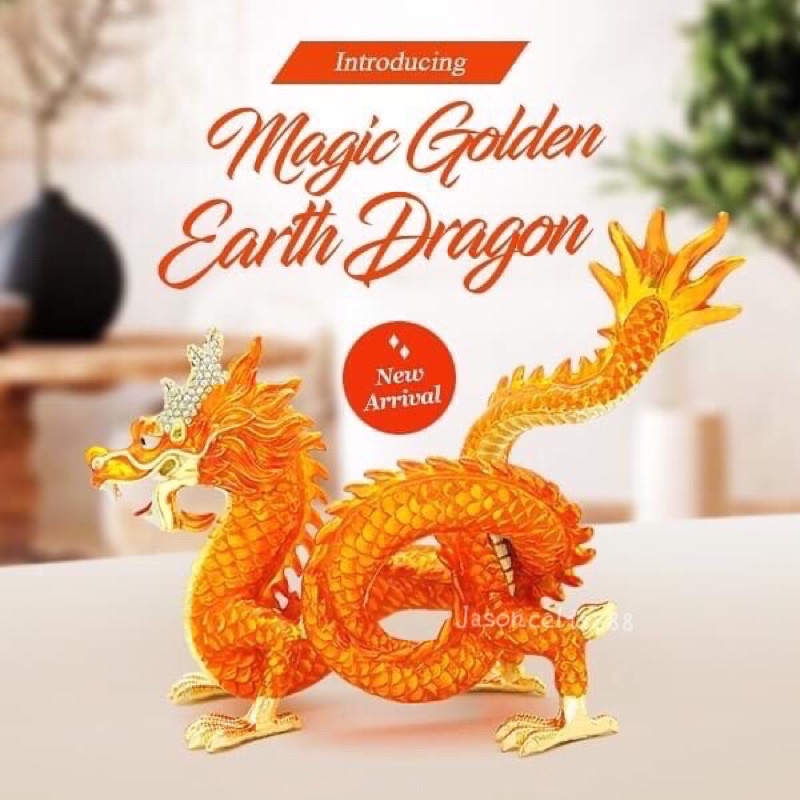 Fengshui 2022 MAGIC GOLDEN EARTH DRAGON | Shopee Malaysia