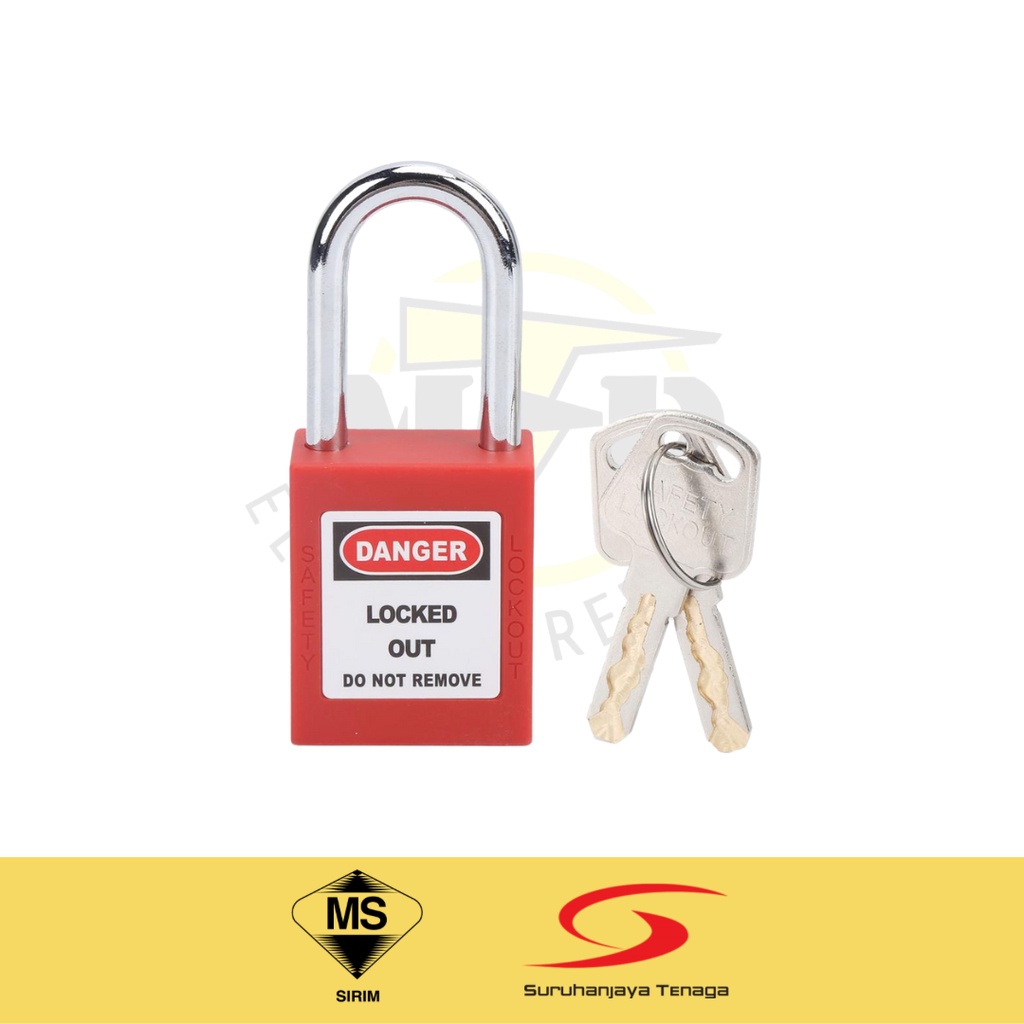 Safety Security Lockout Padlock | Shopee Malaysia