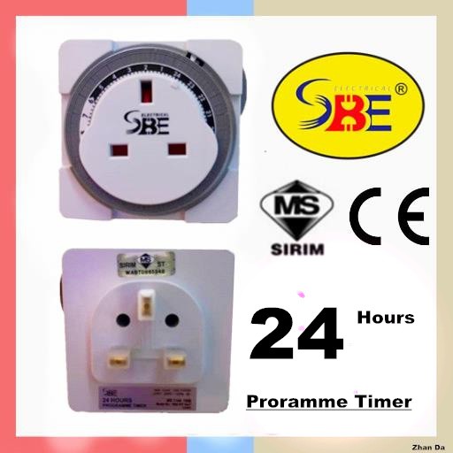 Sirim 13A PLUG IN TIMER , Theben TYPE timer / 24 HOUR | Shopee Malaysia