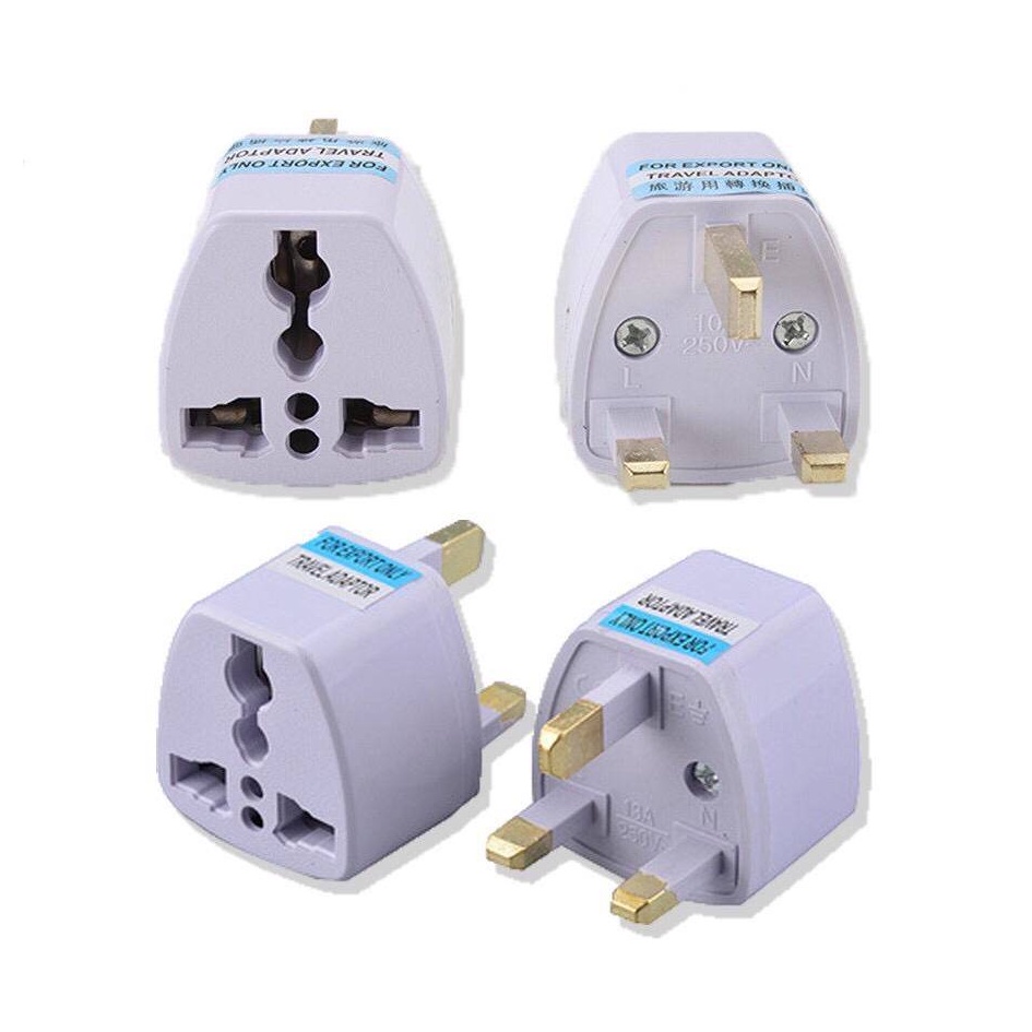 Multiple Input 3-Pin Plug Adapter (UK) | Shopee Malaysia