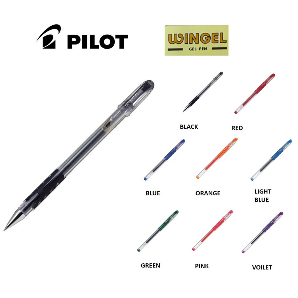 Pilot Wingel Gel Ball Pen 0.5mm / 0.7mm | Shopee Malaysia